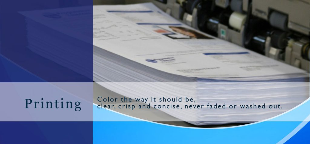 Print Division | Print & Mail Services for Utility Companies